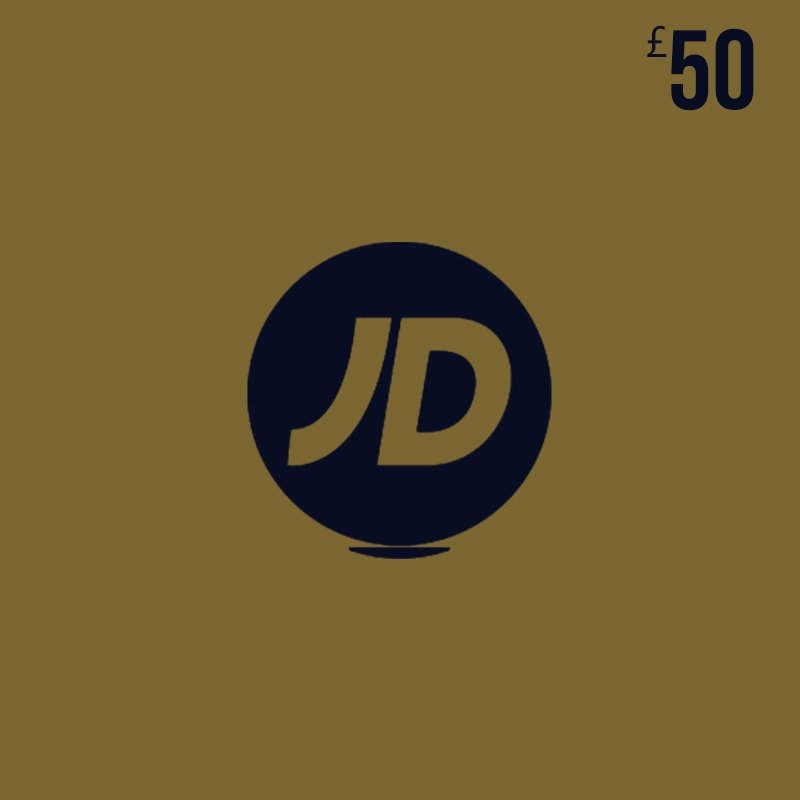Cheapest JD Sports Gift Card 50 GBP United Kingdom | livecards.net