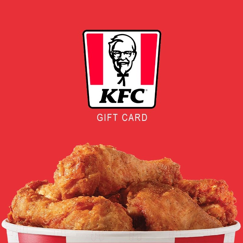 Cheapest KFC Gift Card 100 USD US | livecards.net