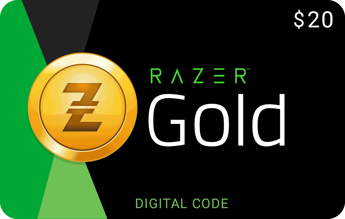Cheapest Razer Gold 20 USD USA | livecards.net