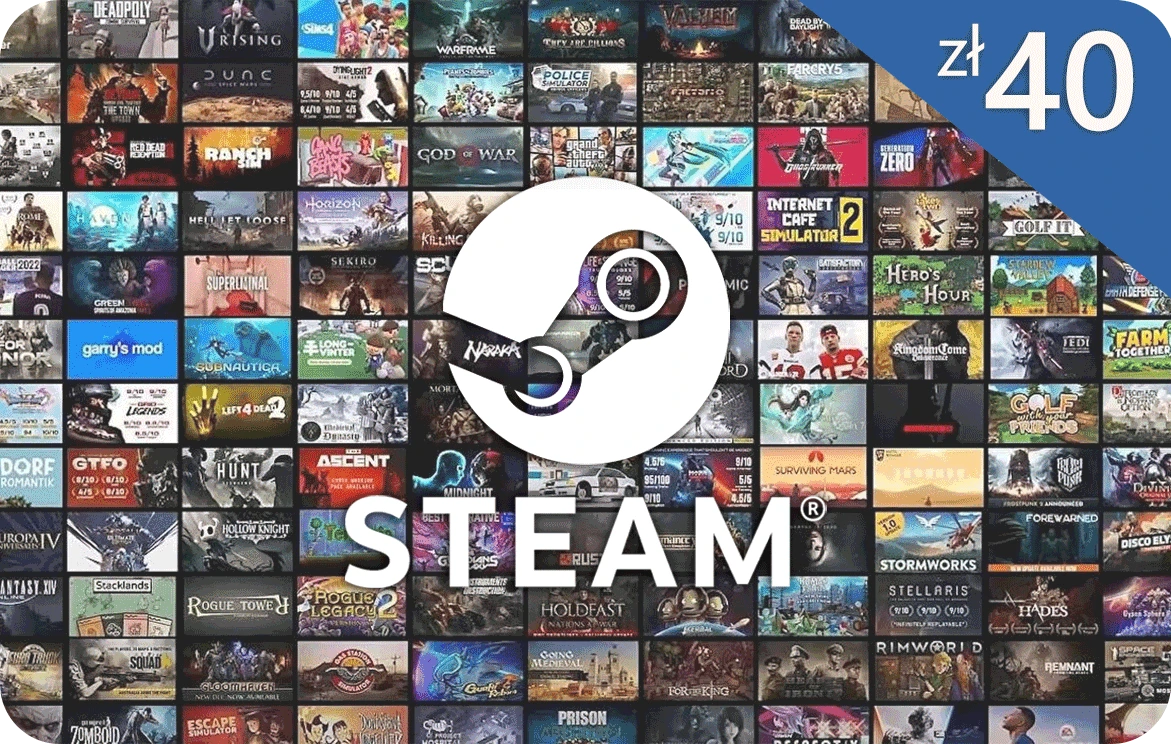 Cheapest Steam Gift Card 40 PLN Poland | livecards.net