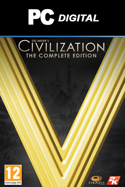 Cheapest Civilization V: Complete Edition PC (STEAM) WW | livecards.net