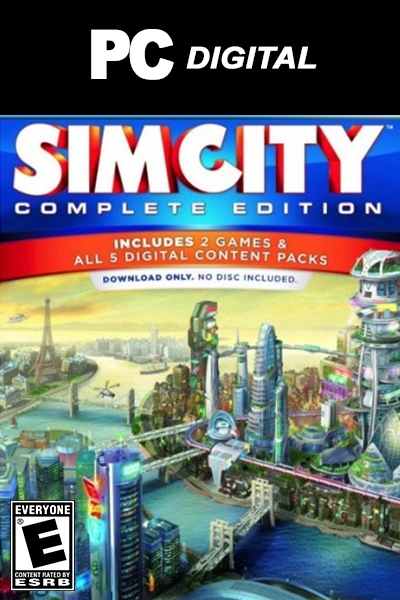 Cheapest SimCity: Complete Edition PC (ORIGIN) WW | livecards.net